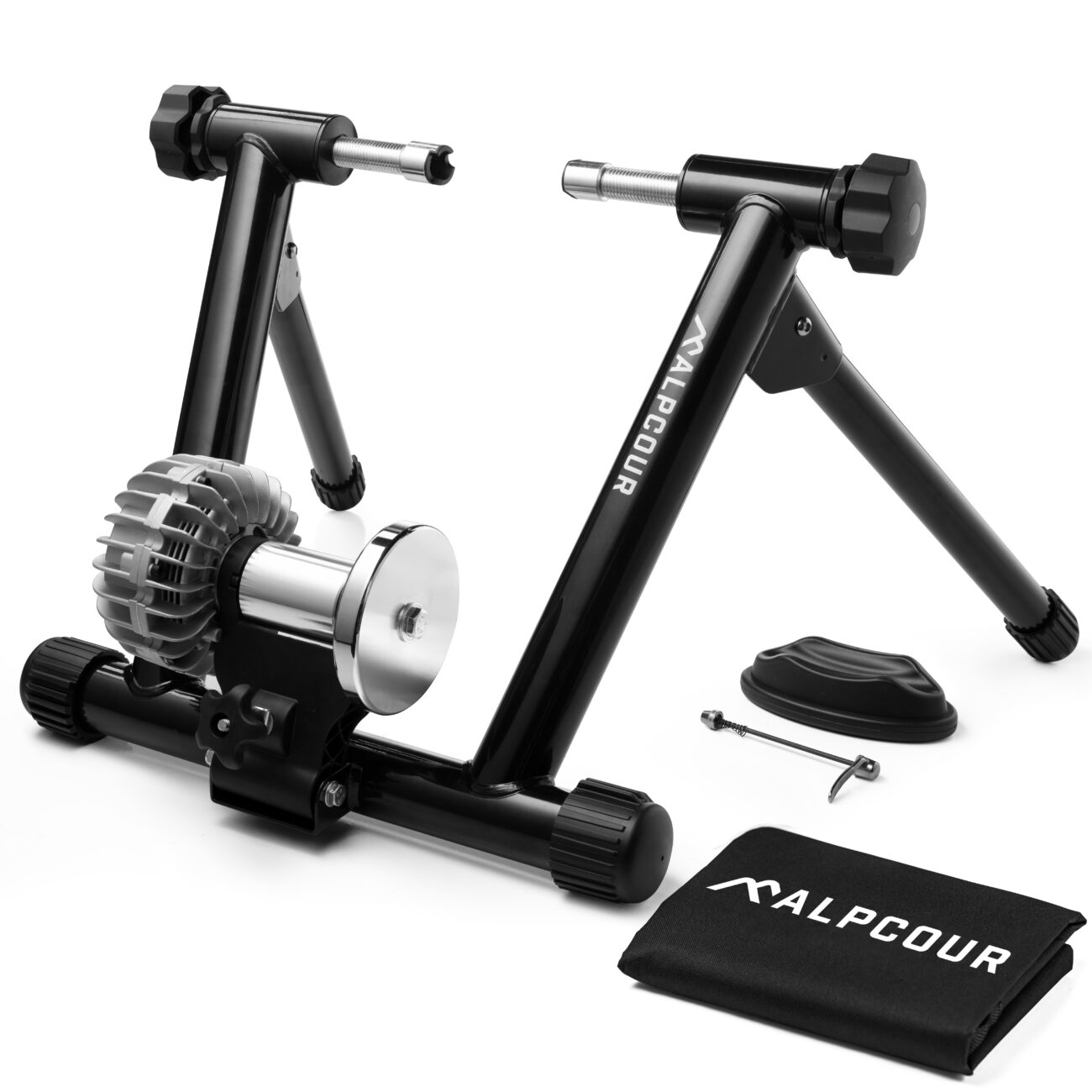 Bike Trainer Stand - Magnetic Flywheel - Alpcour