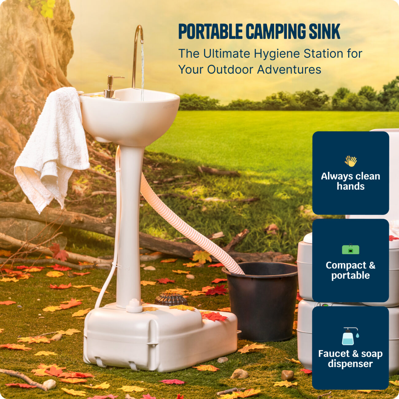Portable Camping Sink - Alpcour